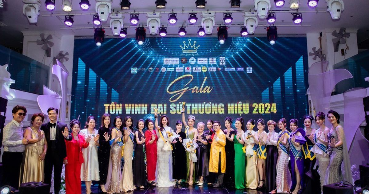 Dấu ấn đẹp của chương trình Gala Vinh danh Đại Sứ Thương Hiệu 2024