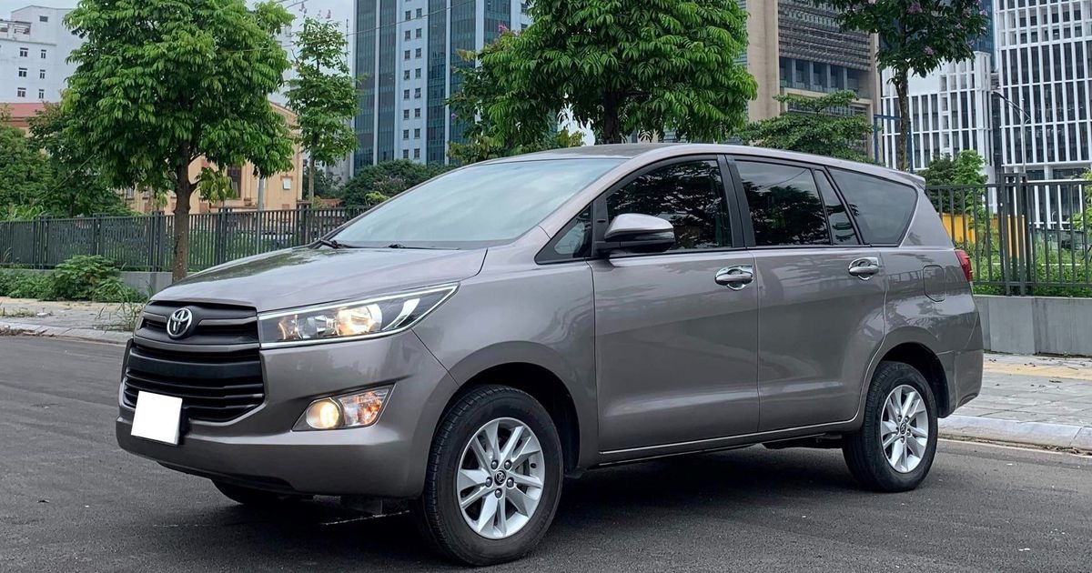 Sau 4 năm sử dụng, xe gia đình Toyota Innova 2020 bán lại với giá ngỡ ngàng